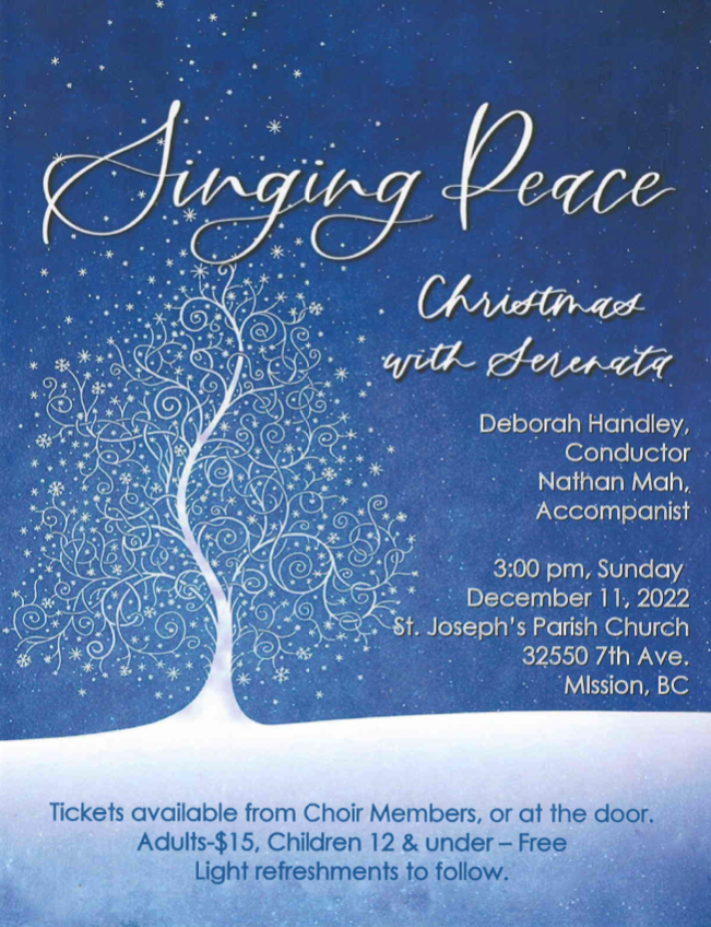 Singing Peace - St. Joseph Parish Mission BC